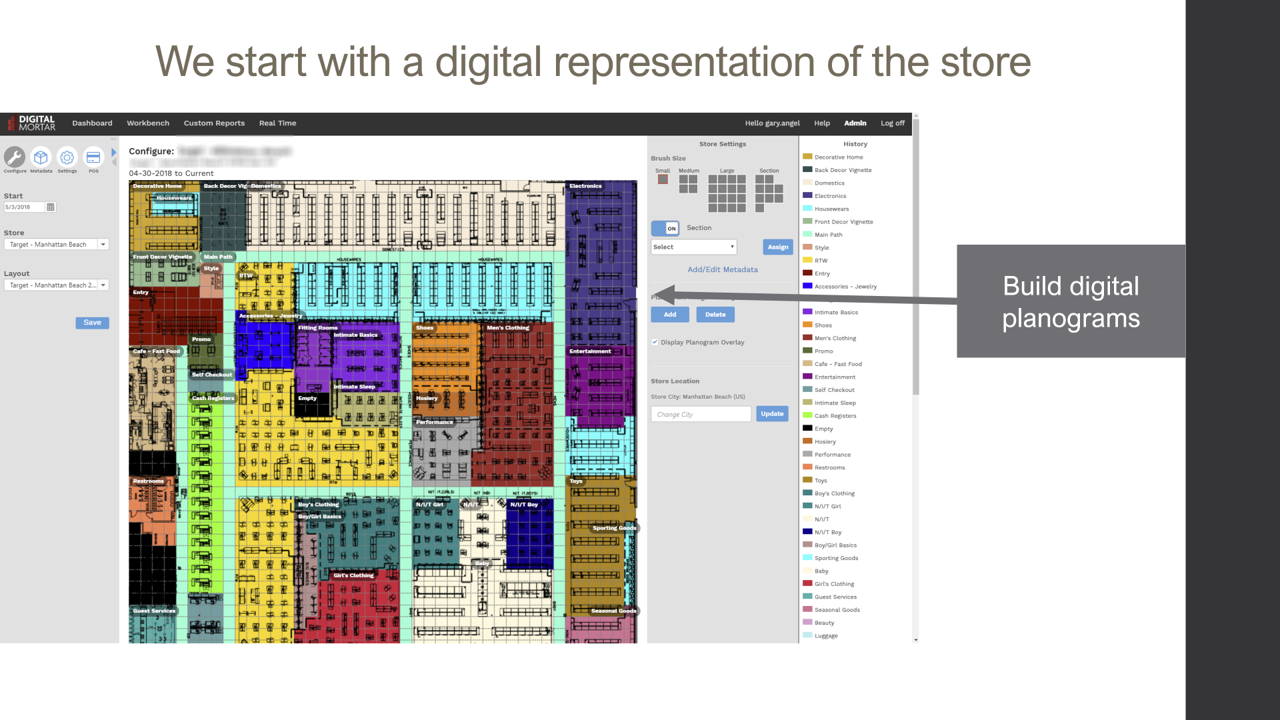 DM1 Digital Planograms – Digital Mortar